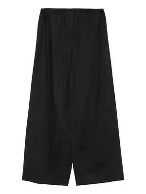 Staud Bonfire Elastic-waist Trousers - Black