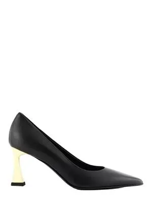SERGIO LEVANTESI 55mm Metallic-heel Pumps - Black