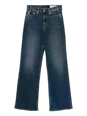 Ag Wide Leg Jeans - Blue
