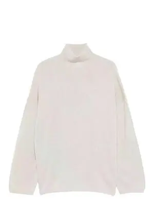 ALLUDE Roll-neck Sweater - Neutrals
