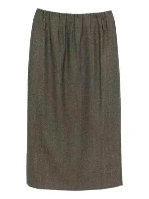 COTEMP A-line Skirt - Brown