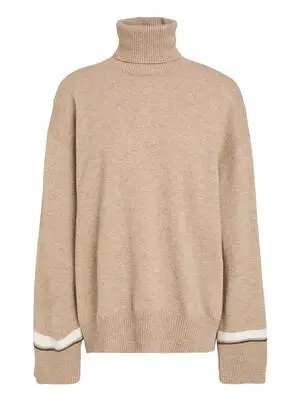 Brunello Cucinelli Cashmere Turtleneck Sweater - Neutral