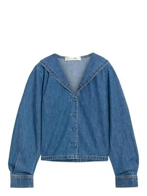 FRAME The Fleet Denim Top