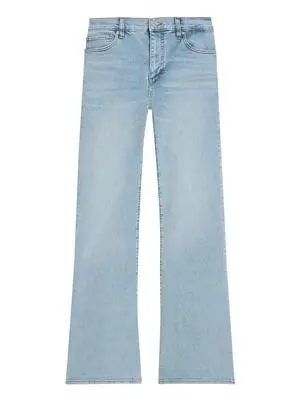 FRAME FRAME The Icon Midrise Flared Jeans Light Denim