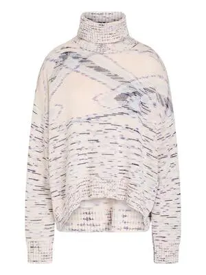 Missoni Spacedyed Cashmere Turtleneck Sweater - Pastel Pink