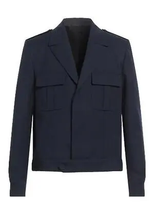 LARDINI Wool Jacket - Navy