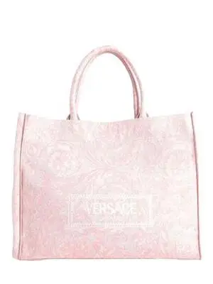 Versace Jacquard Shopper Bag - Pink