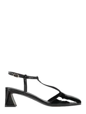 ALOHAS Patent Leather Pumps - Black