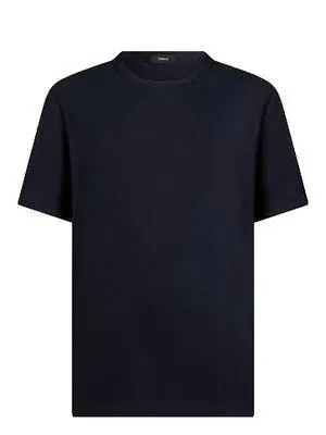 Theory T-shirt Size Cotton - Blue
