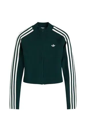 Adidas Slim Knit Track Top - Aurora Ivy