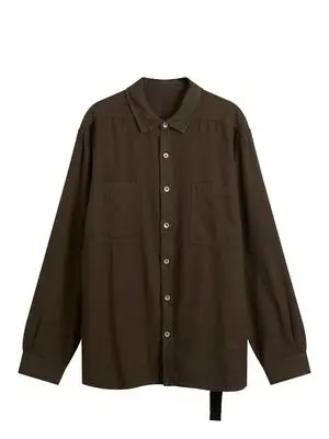 Rick Owens Jumbo Overshirt - Dark Dust