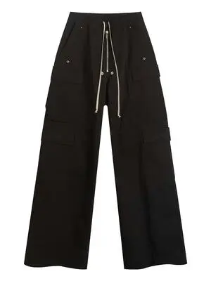 Rick Owens Double Cargobela Trousers - Black