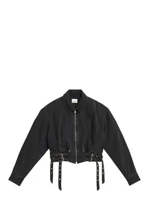 Isabel Marant Santa Denim Jacket - Black