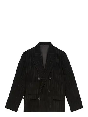 Isabel Marant Meddie Striped Jacket - Black