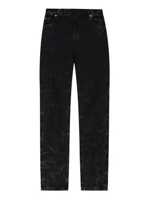 Balmain Vintage Effect Jeans - Black