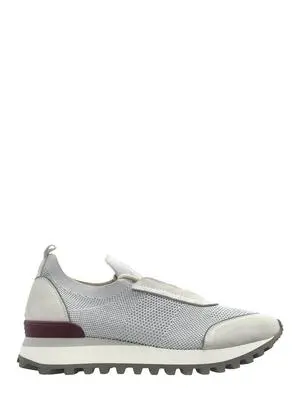Eleventy Low-profile Logo Sneakers - Grey