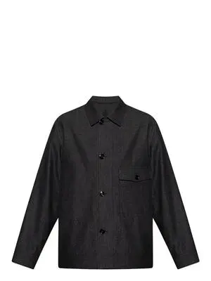 LEMAIRE Shirt With Pocket - Black