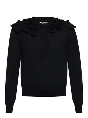 CDG BY COMME DES GARÇONS Sweater With Collar - Black