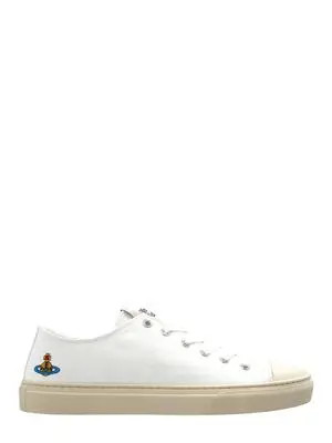 VIVIENNE WESTWOOD Plimsoll Sneakers - White