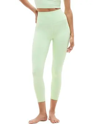Athleta Salutation Stash High Rise 7/8 Legging Honeydew