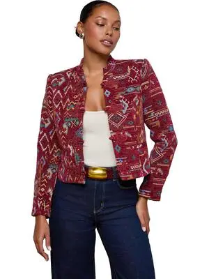 L'AGENCE Asha Jacquard Jacket