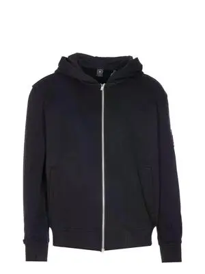 Moose Knuckles Hartsfield Zip-up Hoodie - Black