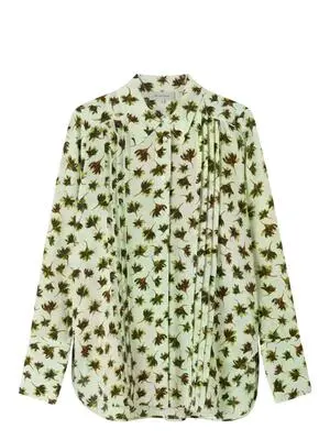 LEE MATHEWS Floral Print Blouse - Green