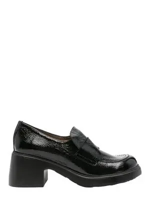WONDERS 65mm Patent-leather Loafers - Black