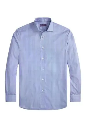 Ralph Lauren Purple Label Long-sleeve Check Shirt - Blue