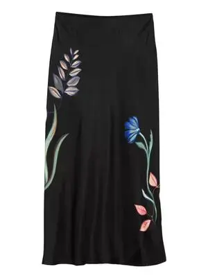 DOROTHEE SCHUMACHER Floral Print Midi Skirt