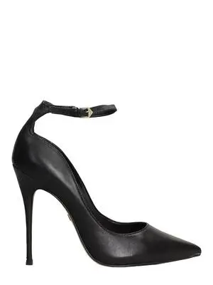 ANDREA CARRANO 115mm Leather Pumps - Black