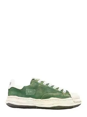 Mihara Yasuhiro Lace-up Logo-print Sneakers - Green