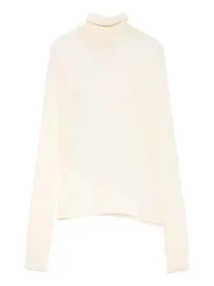 Patrizia Pepe Turtleneck Sweater - Neutrals