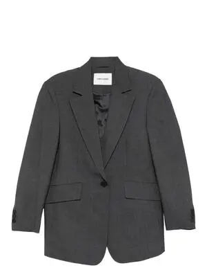 LOW CLASSIC Single-breasted Blazer - Grey