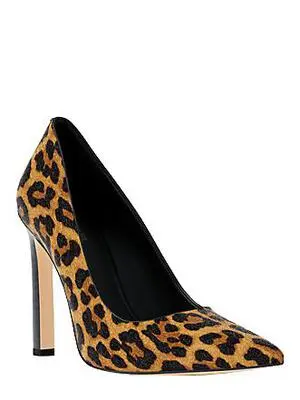 Michael Kors Amara Leopard Print Pumps - Yellow