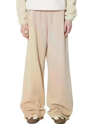 Adidas Logo-embroidered Track Pants - Neutrals