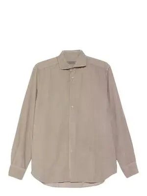 Corneliani Long-sleeved Shirt - Neutrals