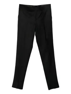 LARDINI Drop Trousers - Black