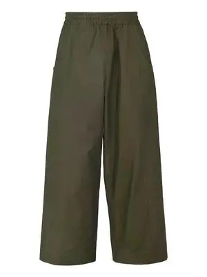 NICHOLAS DALEY Wide-leg Trousers - Green