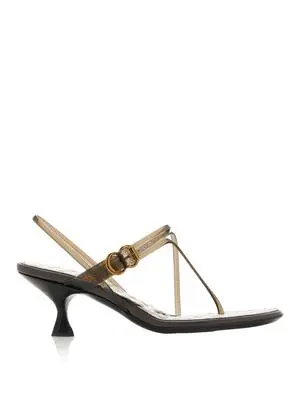 HERBERT LEVINE Starry-eyed Jelly Sandals - Grey