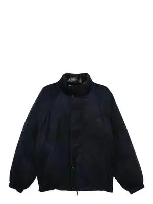 Emporio Armani Tonal Logo Jacket - Blue