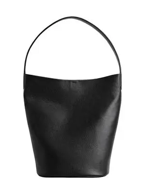 Cos Paradigm Leather Tote Bag - Black