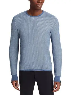 Rag & Bone Gregory Merino Wool Blend Sweater - Light Blue