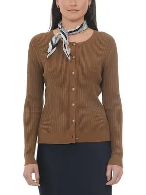 POINT Cable Knit Cardigan - Foxtrot