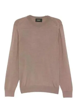BOSS Crew-Neck Fine Knit Sweater