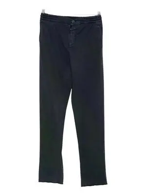 Kiton Drawstring-waist Trousers - Blue