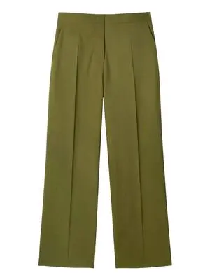 Paul Smith Pressed-crease Trousers - Green