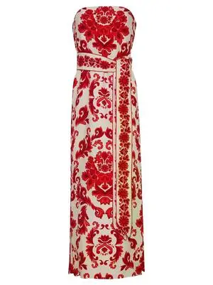 Cara Cara Newcastle Belted Dress - Red