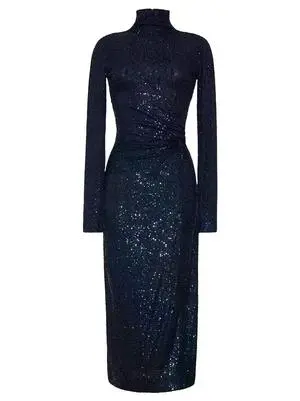 Cara Cara Ryan Sequin Midi Dress - Blue