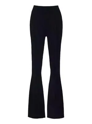 CARA CARA Ribbed Flared Trousers